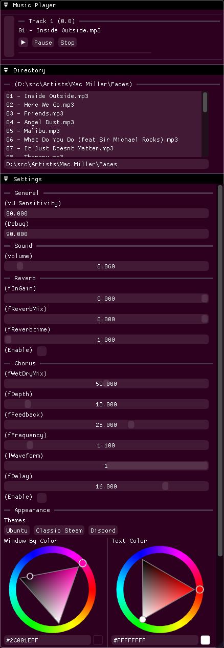 GitHub - SVRECCO/Music-Player: A sleek and customizable music player crafted in C# with the ...